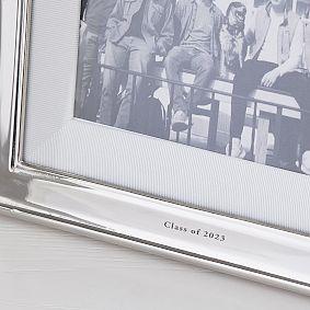Personalized Silver Frame | Pottery Barn Teen
