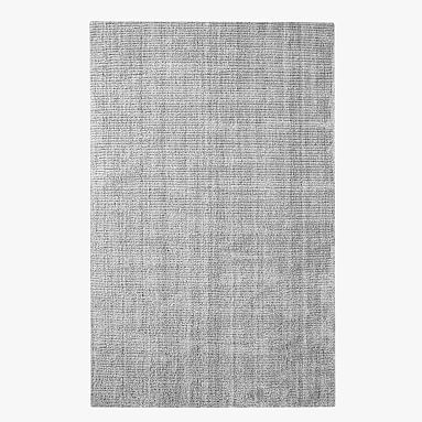 Open Box: Ribbed Performance Rug - Light Gray | Pottery Barn Teen