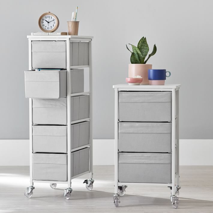 Ready to Roll Storage Cart | Pottery Barn Teen