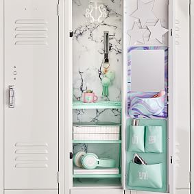 Beachglass 3-Tier Locker Shelf | Locker Decoration | Pottery Barn Teen