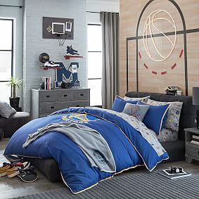 NBA Boy's Sheet Set - 2018 | Pottery Barn Teen