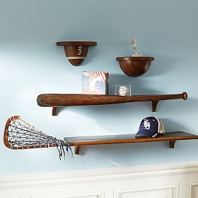 Sport Ball Floating Shelving | Pottery Barn Teen