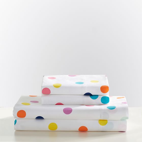 Confetti Dot Girls Sheet Set | Sale | Pottery Barn Teen