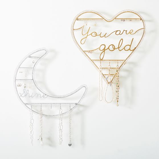 Wire Wall Jewelry Display | Jewelry Storage | Pottery Barn Teen