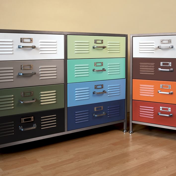 Locker Drawers | Teen Dresser | Pottery Barn Teen
