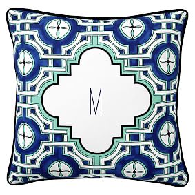 Grace Geo Monogram Pillow Cover | Pottery Barn Teen