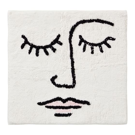 Artistic Face Mat | Pottery Barn Teen