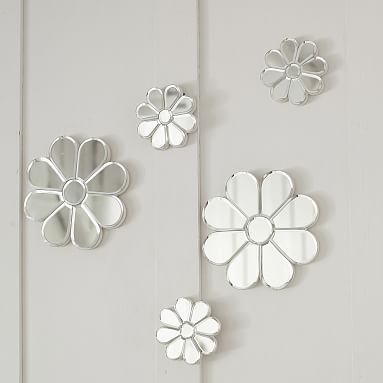 Daisy Mini Decorative Mirrors | Pottery Barn Teen