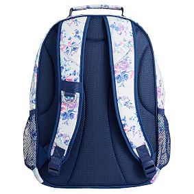 Gray Ditsy Floral Teen Backpack | Pottery Barn Teen