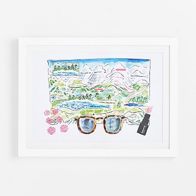 Adventure Framed Gallery Art By Evelyn Henson, 24"x18" | Wall Prints ...