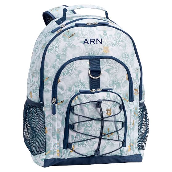 Blue HARRY POTTER™ Magical Damask Teen Backpack | Pottery Barn Teen