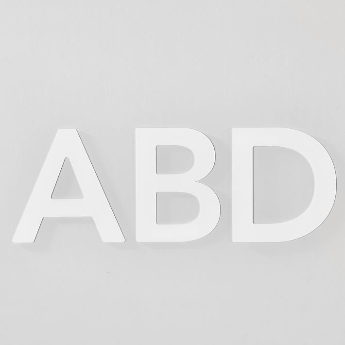 Acrylic Wall Letters | Pottery Barn Teen