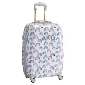 Hard-Sided Rainbow Carry-On Spinner | Teen Luggage | Pottery Barn Teen