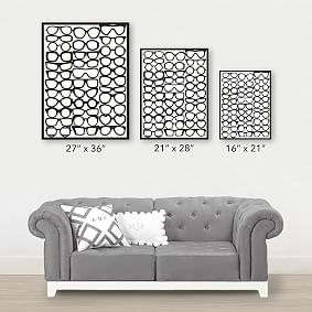 Spectacles Framed Art | Wall Prints | Pottery Barn Teen