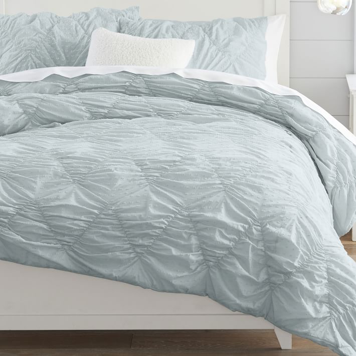Swiss Dot Whimsical Waves Comforter | Pottery Barn Teen