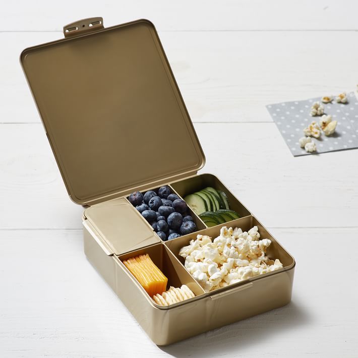 Gold Bento Box Lunch Container | Pottery Barn Teen