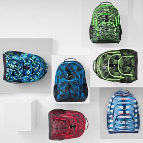 Motion Blur Navy Teen Backpack | Pottery Barn Teen