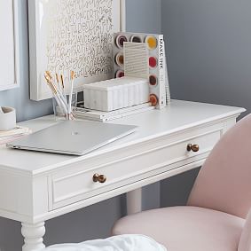 Chelsea Small Space Writing Desk (40") | Pottery Barn Teen