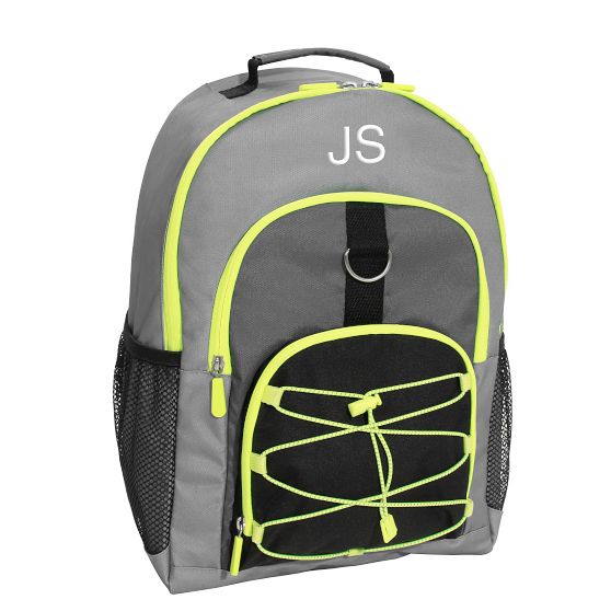 Gear-Up Color Block Gray/Yellow Backpack | Pottery Barn Teen