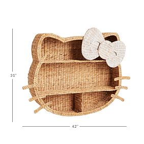 Hello Kitty® Woven Bookcase | Pottery Barn Teen