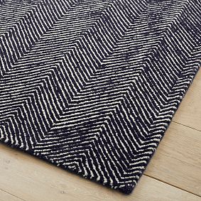 Herringbone Wool Rug | Pottery Barn Teen