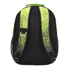 Gear-Up Spray Ombre Neon Yellow Backpacks | Pottery Barn Teen
