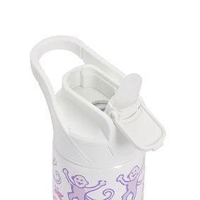 Roller Rabbit Lavender Monkey Colby Water Bottle | Pottery Barn Teen