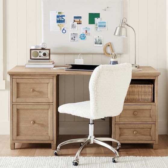 Beadboard Smart™ Storage Desk (59.5") | Pottery Barn Teen