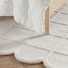 Selena Scallop Rug | Pottery Barn Teen