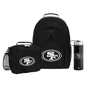 Gear-Up Personalized NFL Team Backpack and Cold Pack Lunch Box Bundle ...