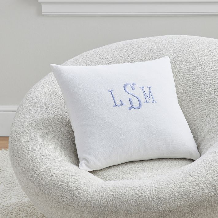 Monogram Pillow Cover | Pottery Barn Teen