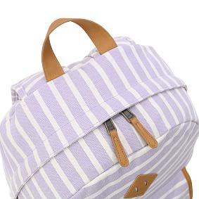 Northfield Lavender Stripe Backpacks | Pottery Barn Teen