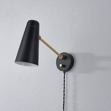 Mitzi Alex Plug-in Wall Sconce | Pottery Barn Teen