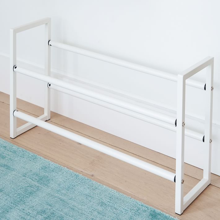 Metal Expandable Shoe Rack | Pottery Barn Teen