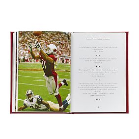 Little Red Book of Football Wisdom Leather-Bound Book | Pottery Barn Teen