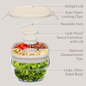 Bentgo Glass Salad Container | Pottery Barn Teen