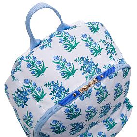 Colby Roller Rabbit Blue Floral Backpack | Pottery Barn Teen