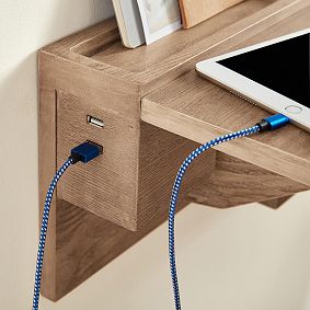 Usb Wall Desk (31.5") | Pottery Barn Teen