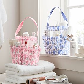 Roller Rabbit Monkey Shower Caddy | Pottery Barn Teen