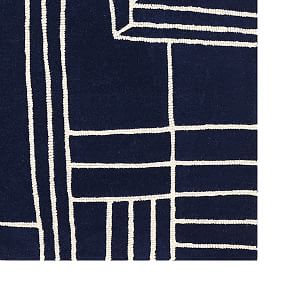 Bookcase Wool Rug | Pottery Barn Teen