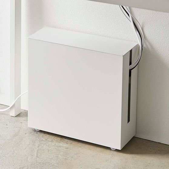 Rolling Cable Management Box | Pottery Barn Teen