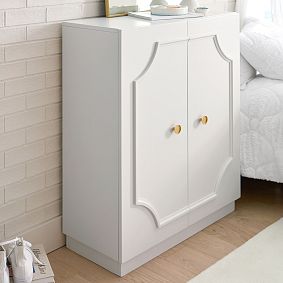 Polished Dorm Cabinet (34") | Pottery Barn Teen