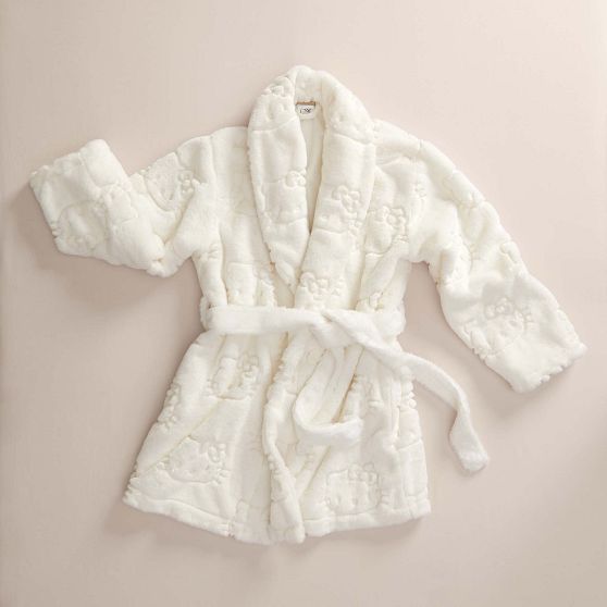 Hello Kitty® Faux Fur Robe | Pottery Barn Teen
