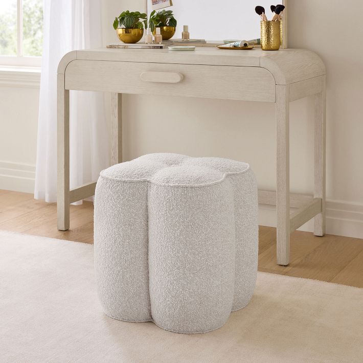 Clover Vanity Stool | Pottery Barn Teen