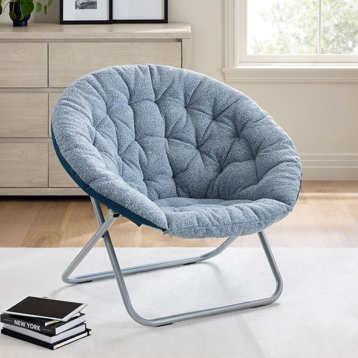 Tipped Shearling Cloud Hang-A-Round Chair | Pottery Barn Teen