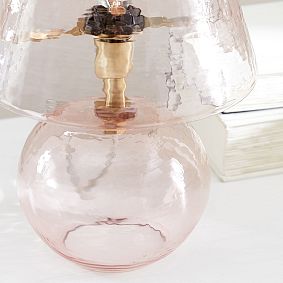 Glass Mini Table Lamp | Pottery Barn Teen