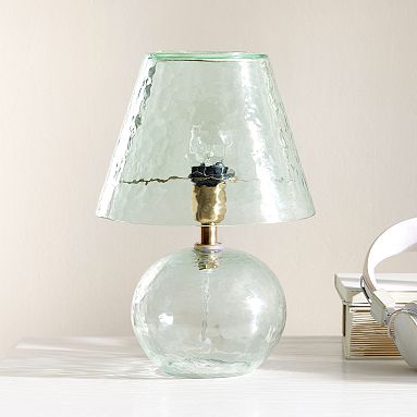Glass Mini Table Lamp | Pottery Barn Teen