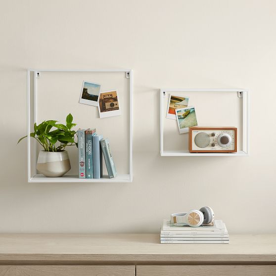 Open Cube Shelves - Set of 2 | Pottery Barn Teen