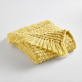 Bubble Hand Woven Throw Blanket | Pottery Barn Teen
