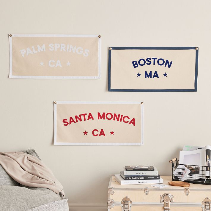 Personalized City Pride Flag | Pottery Barn Teen